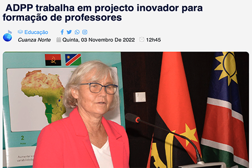 ADPP is working on an innovative project to train teachers | Education ...